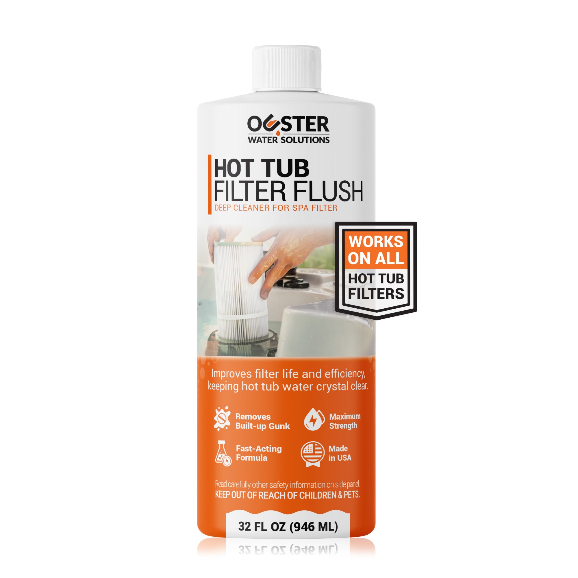 Hot Tub Filter Flush – Ouster Water Solutions