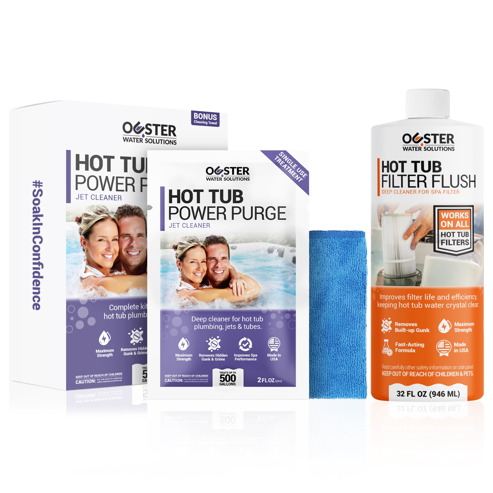 Hot Tub Deep Clean Kit – Ouster Water Solutions